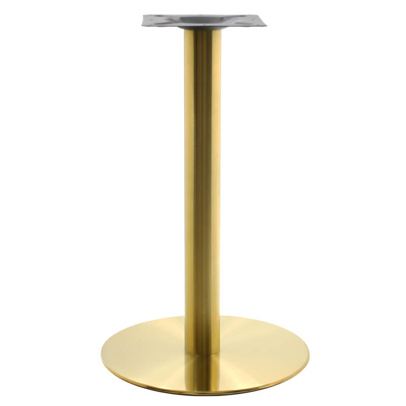 Horeca Round Table - Faux Marble - 70 Cm With Base