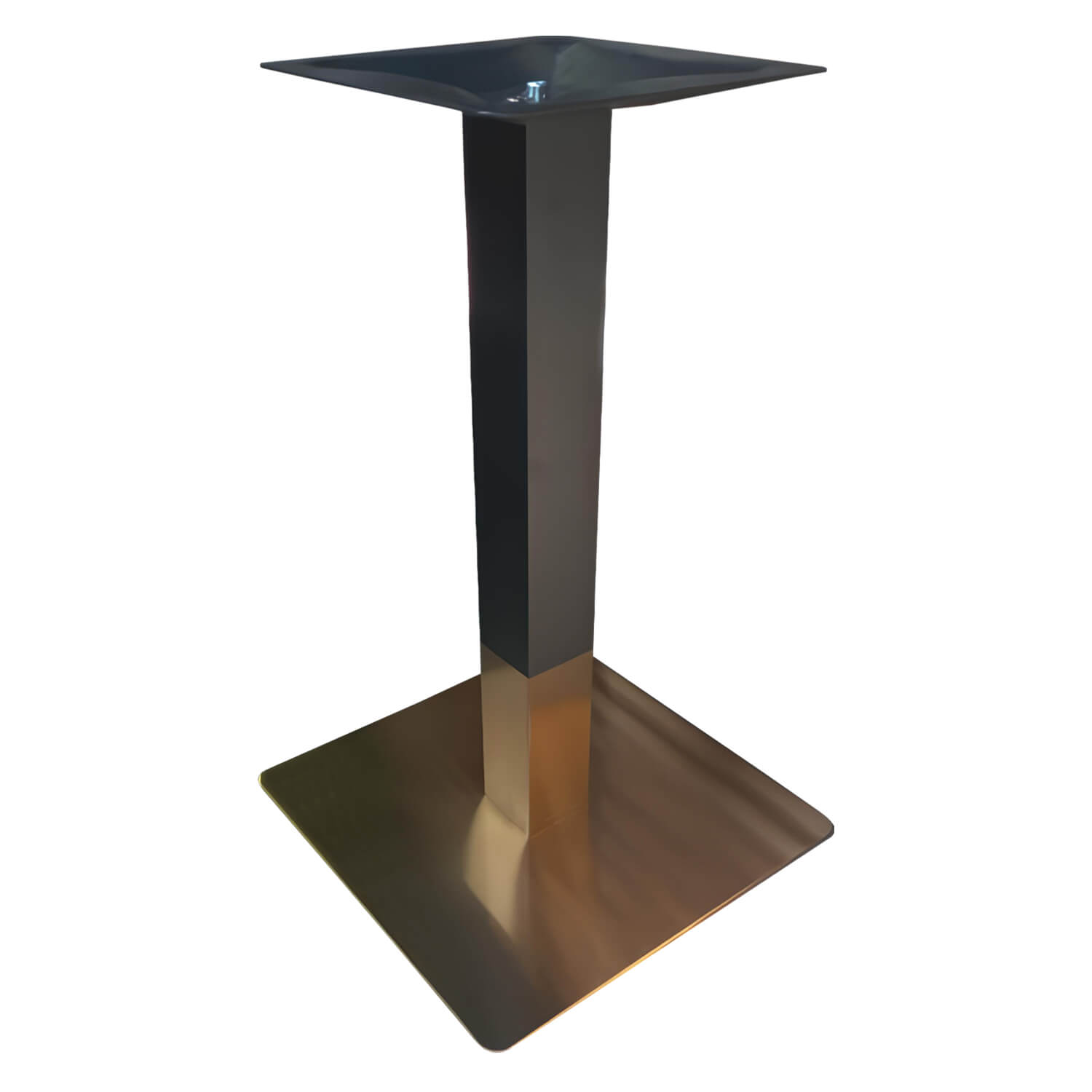 Horeca Adjustable Table Base - Stainless Steel And Iron - 45x45 Height ...